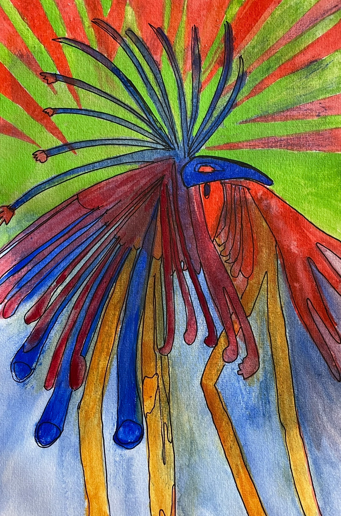 Test Painting – Rita de Heer